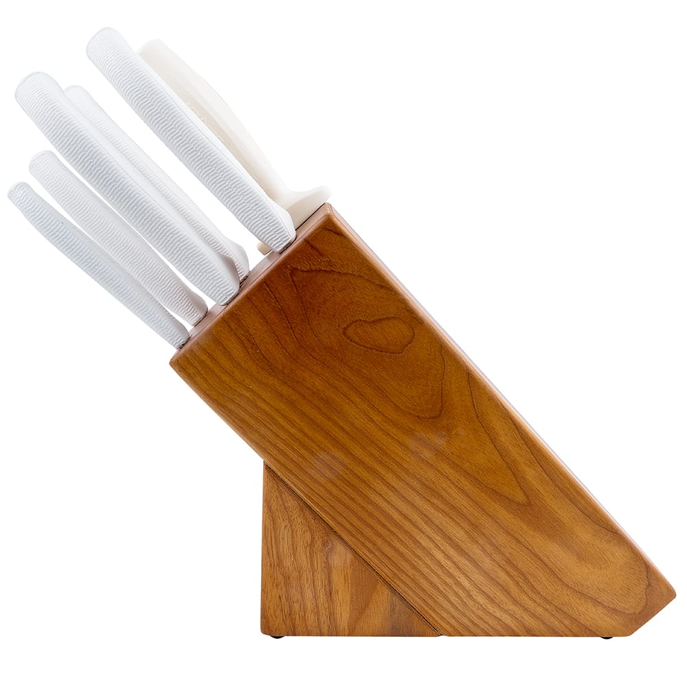 Dexter Russell HSG-3 7 Piece Knife Set w/ Wooden Block