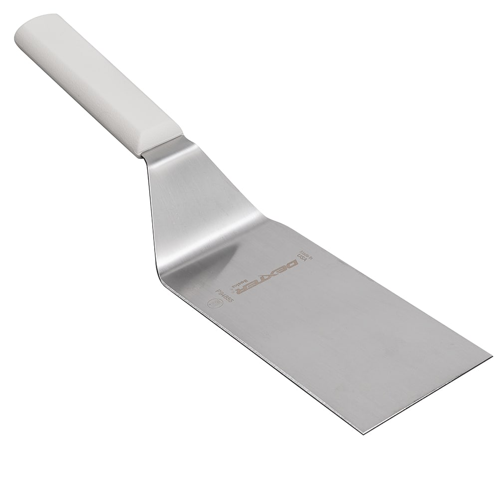 Dexter Russell P94855 6"x3" Hamburger Turner w/ Polypropylene Handle ...