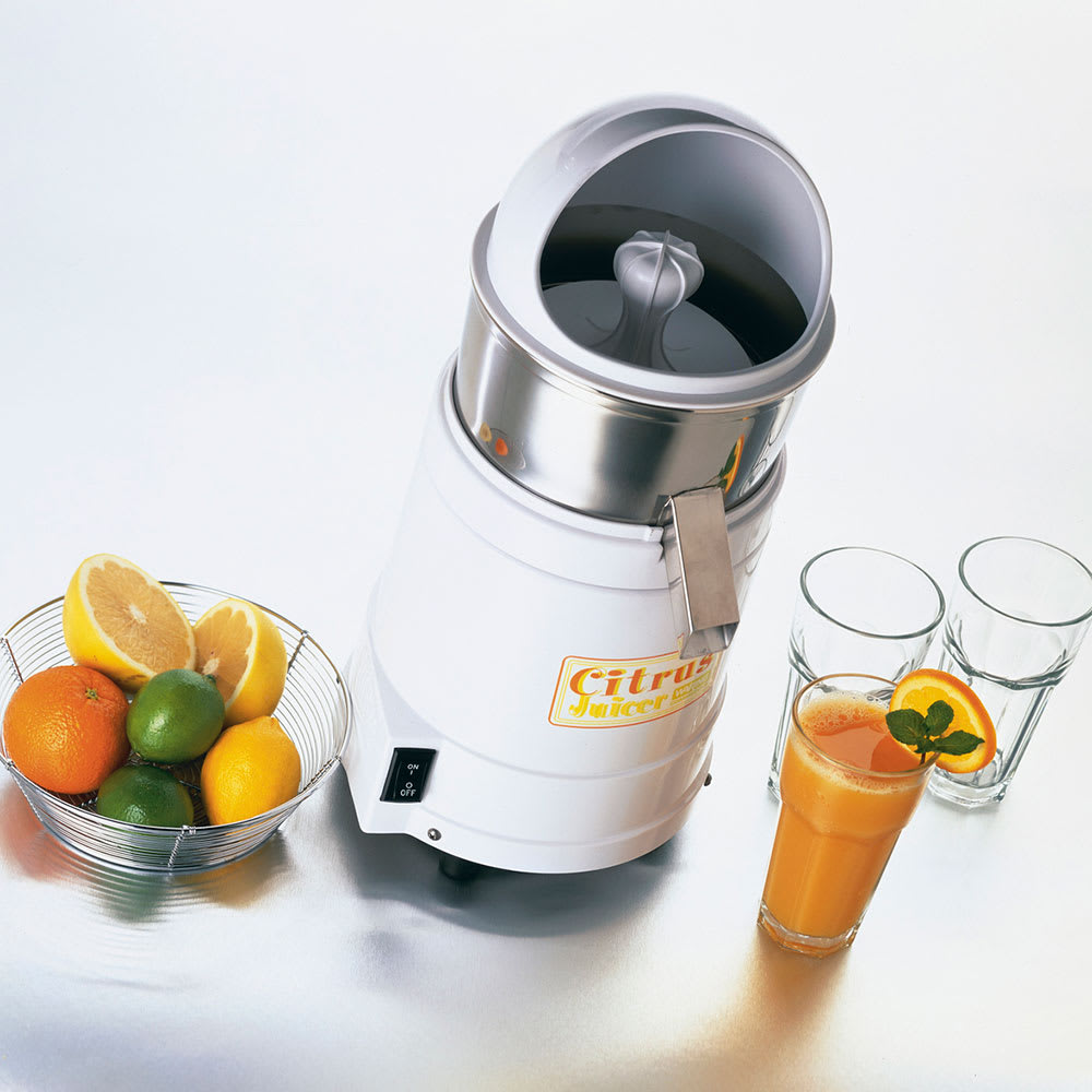 Waring JC4000 Heavy Duty Juicer w/ Universal Citrus Reamer & Stainless ...