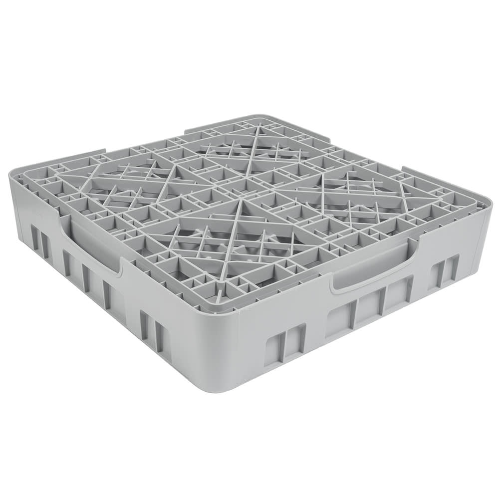 Cambro 16C258151 Camrack® Cup Rack w/ (16) Compartments - Soft Gray