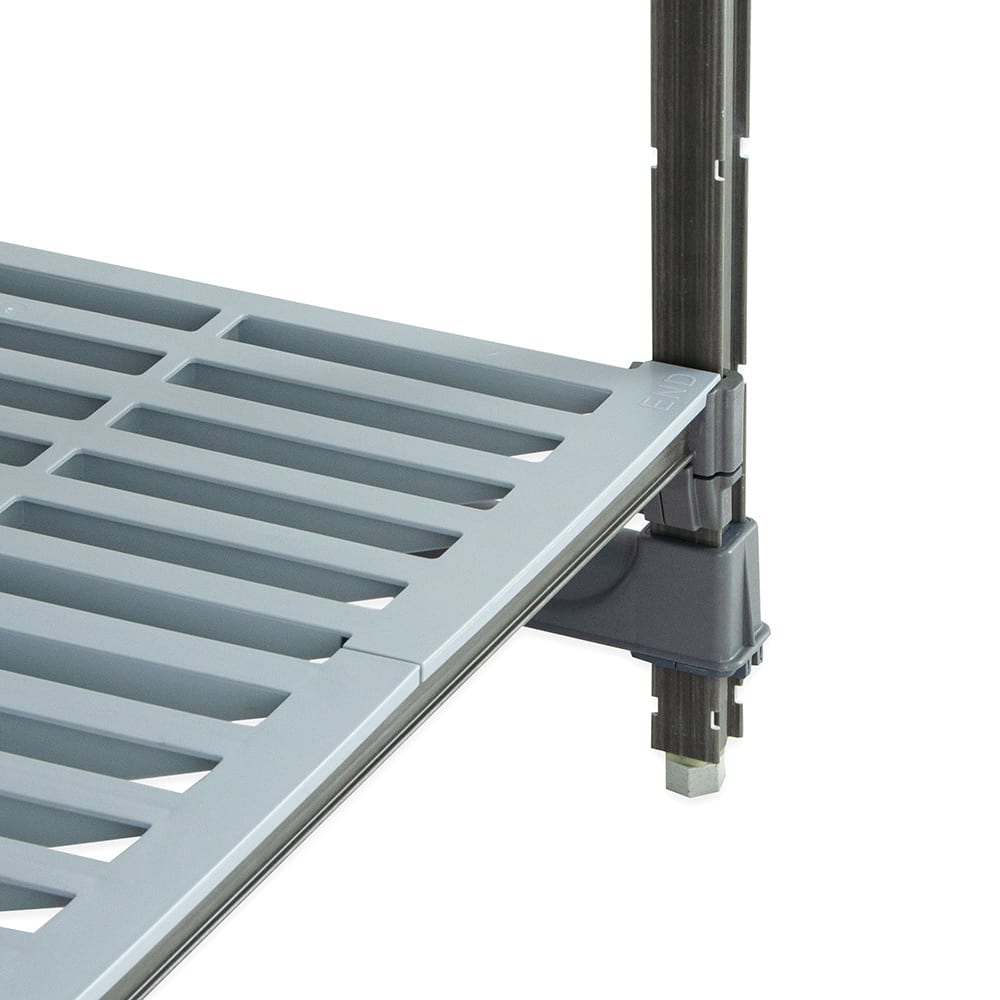 Cambro CBU246064V4580 Polymer Louvered Shelving Unit - 60"L x 24"W x 64"H