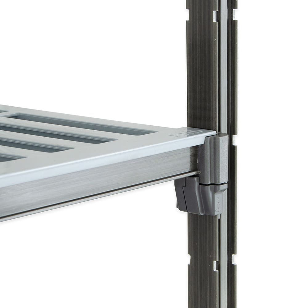 Cambro CBU246072V4580 Polymer Louvered Shelving Unit - 60"L x 24"W x 72"H