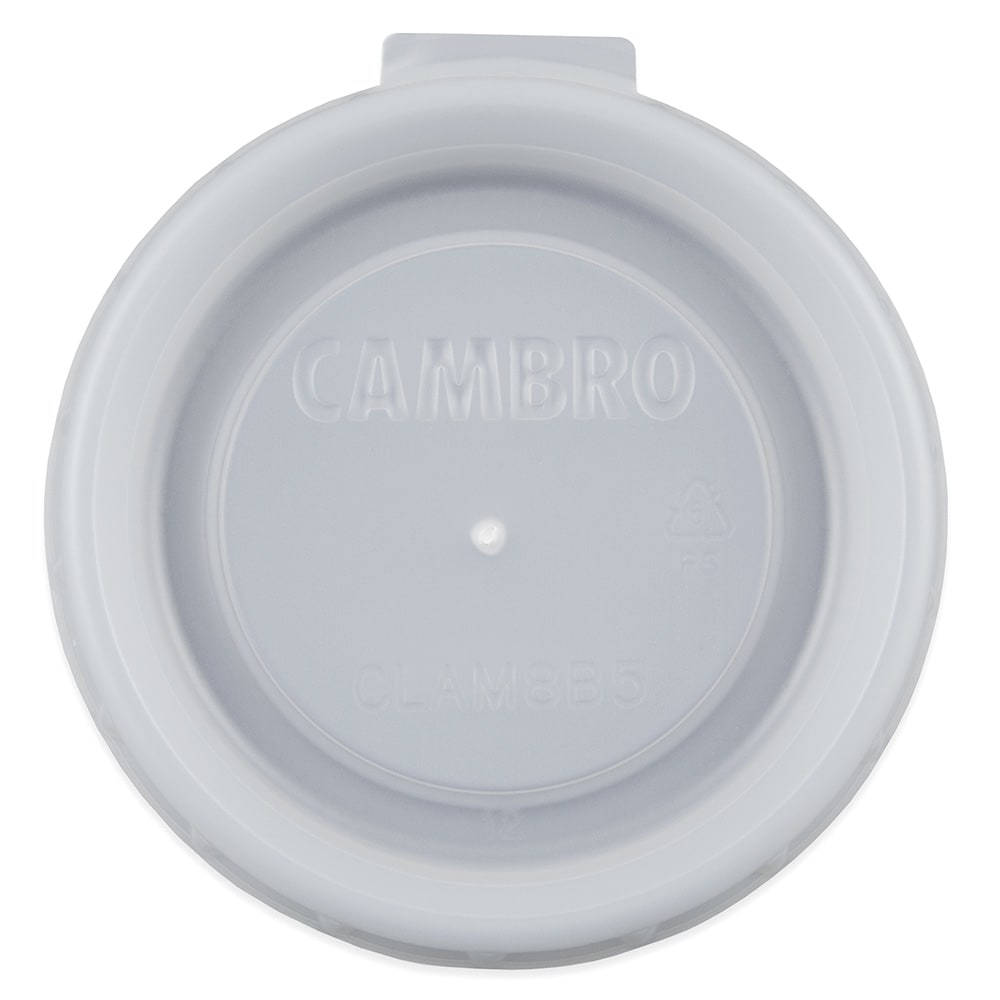 Cambro CLAM8B5190 Disposable Lid for Aladdin 8 oz Mug or 5 oz Bowl