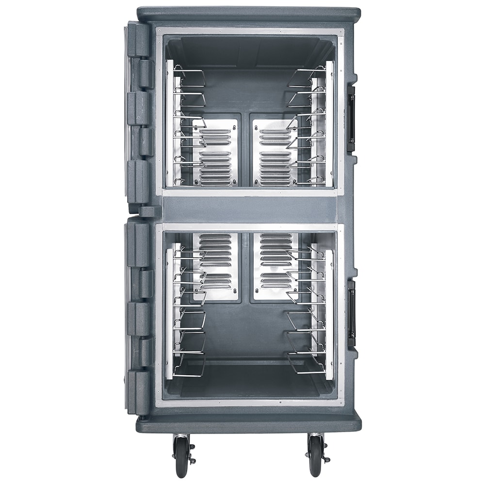 Cambro CMBHC1826TBF191 Camtherm® Hot/Cold Cart - Thermometer, Granite ...