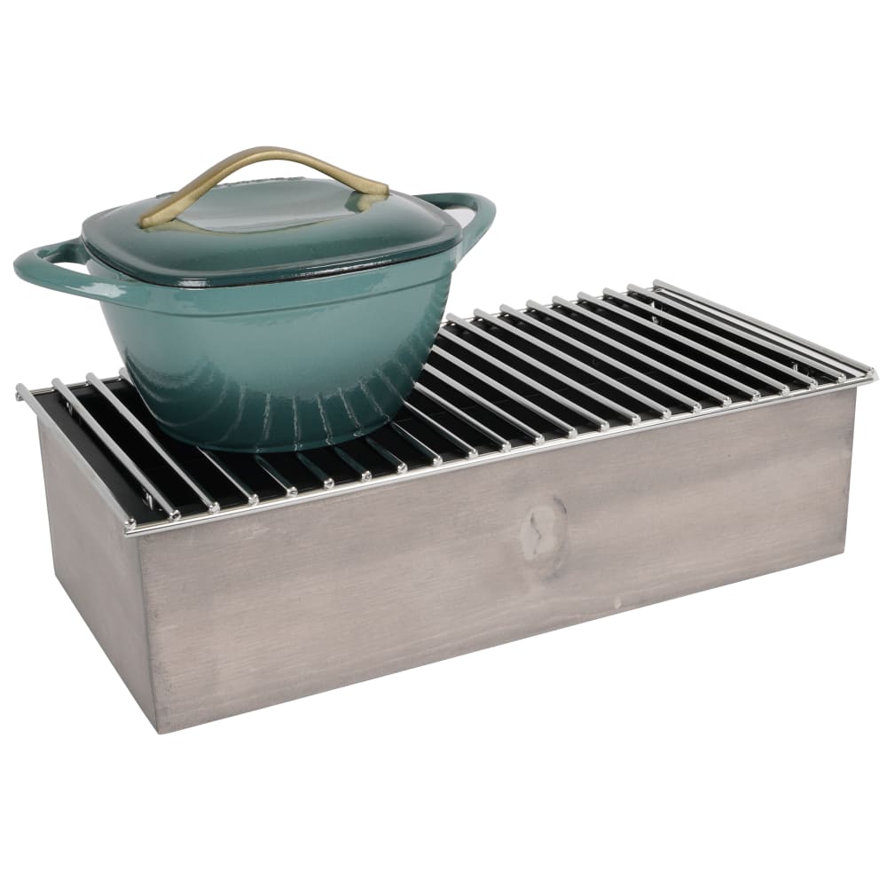 Cal-Mil 3439-110 Rectangular Chafer Alternative - 19 3/4"W x 10"D x 5 3 ...