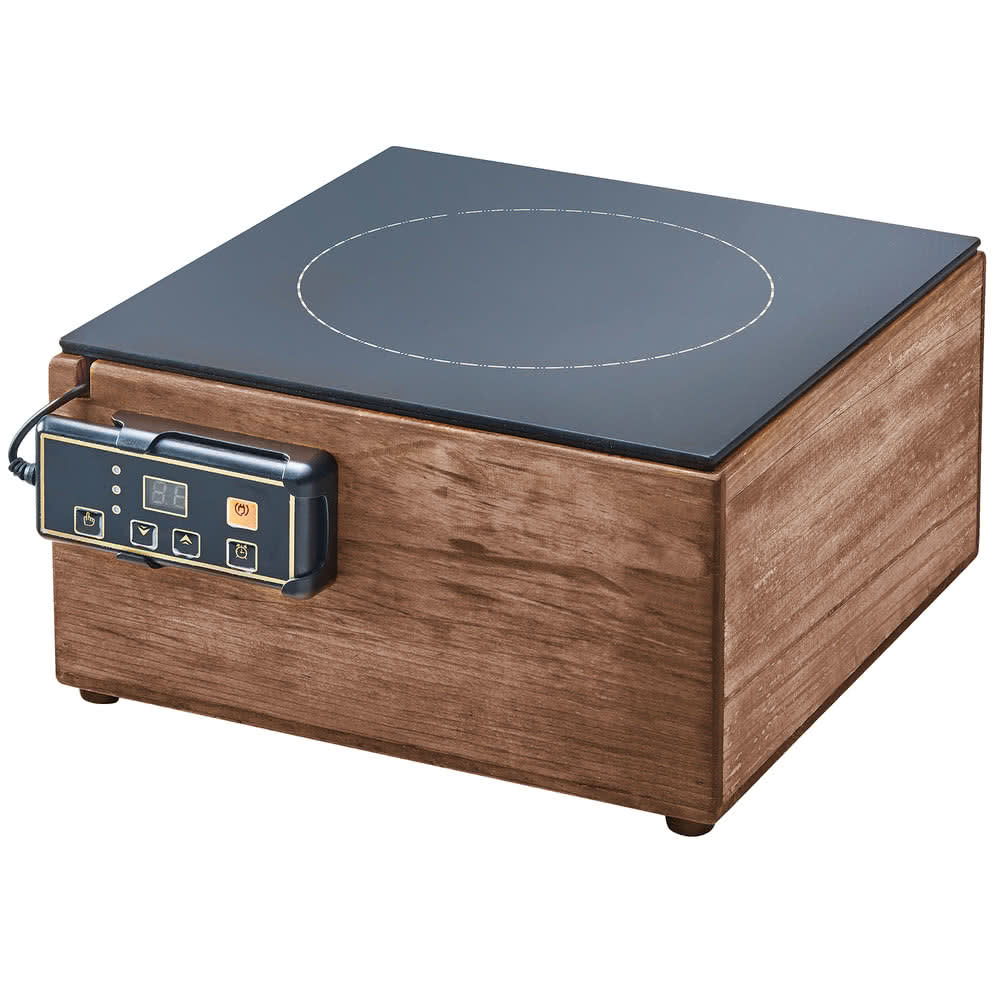 Cal-Mil 3633-78 Mid-Century Countertop Induction Cooktop w/ (1) Burner ...