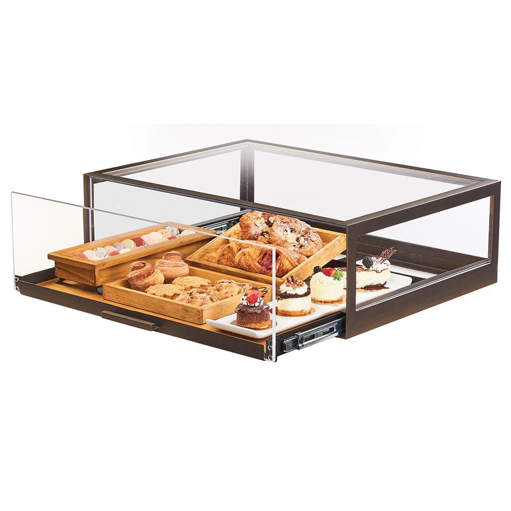 Cal-Mil 3694-84 Pastry Display Case w/ Pull-Out Drawer - 48"W x 24"D x ...