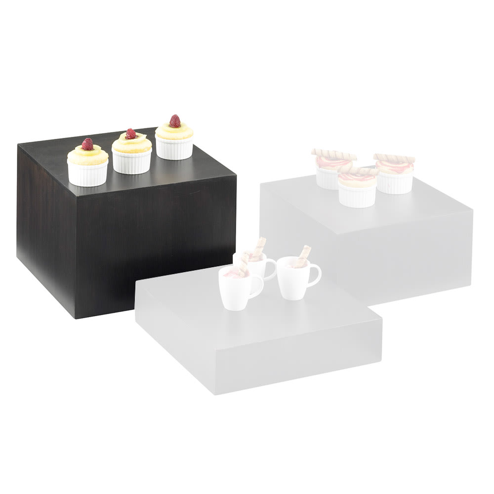 Cal-Mil 432-9-96 Square Cube Riser - 12x12x9", Midnight