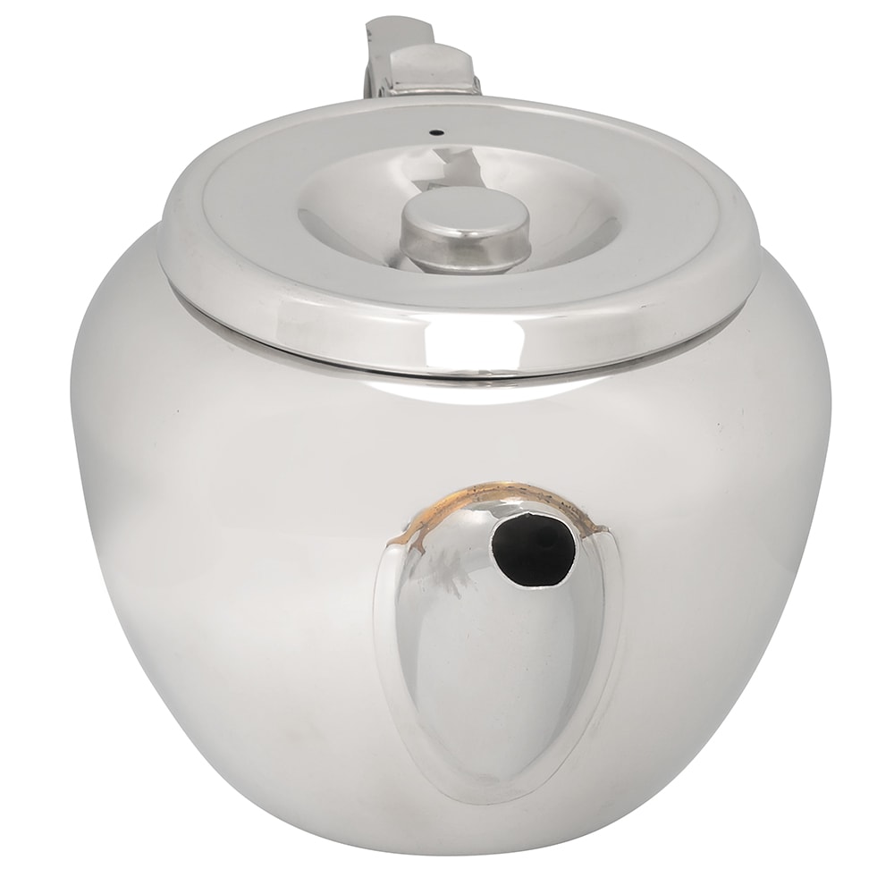 Browne 515154 Stackable Teapot, 48 oz, 18/8 Stainless Steel, Stackable