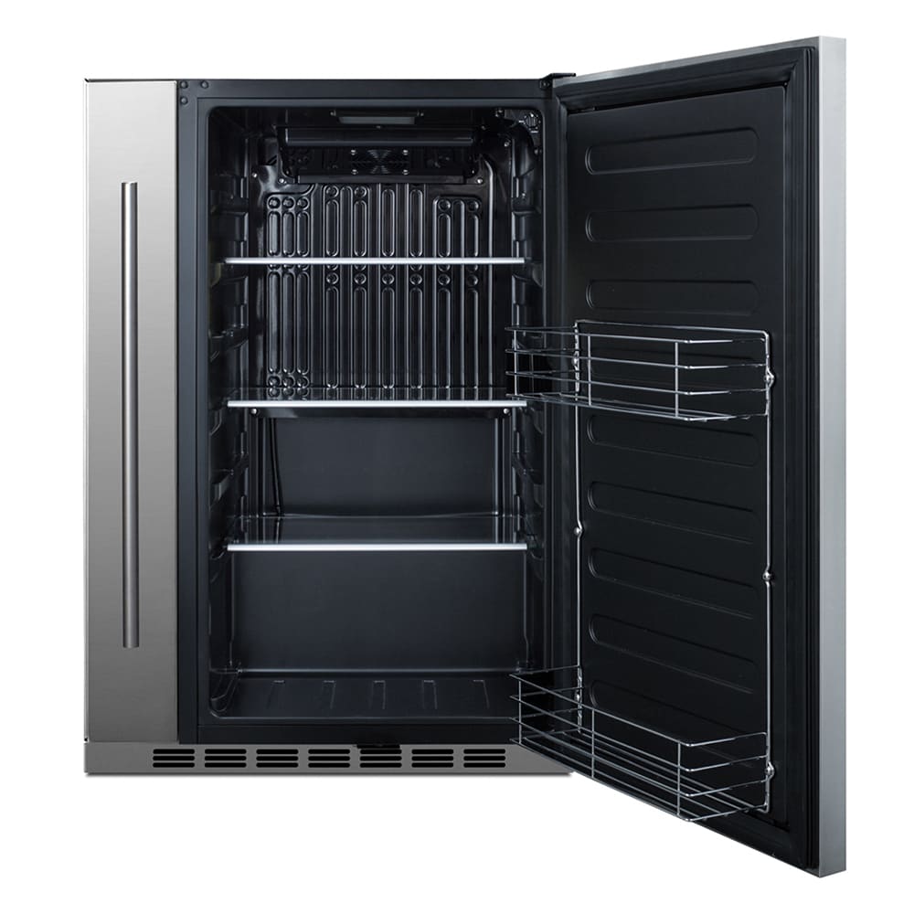 Summit FF19524 23 3/4" Undercounter Refrigerator w/ (1) Door & (1) Pull ...