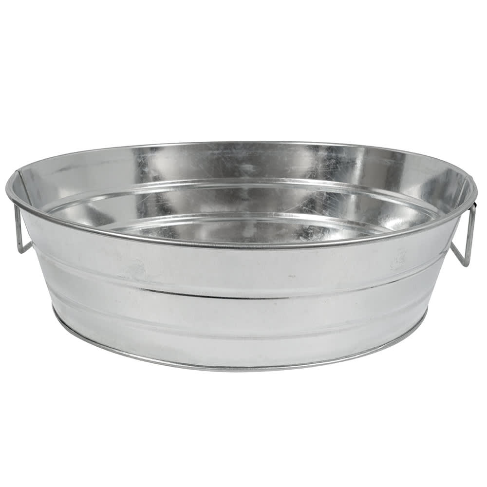 American Metalcraft MTUB12 95 oz Round Serving Tub w/ Side Handles - 11 ...
