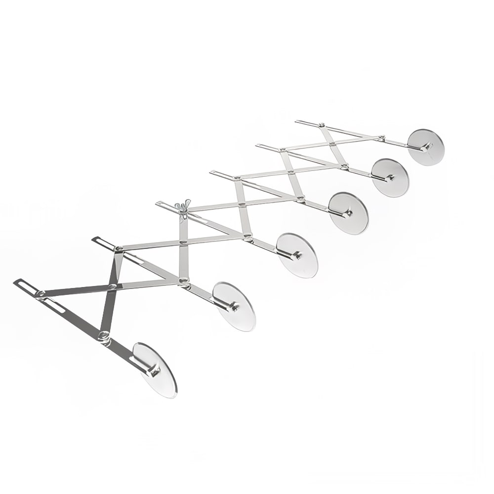 American Metalcraft MWPC6X2 Multi-Wheel Pastry Cutter w/ Six 2 ...