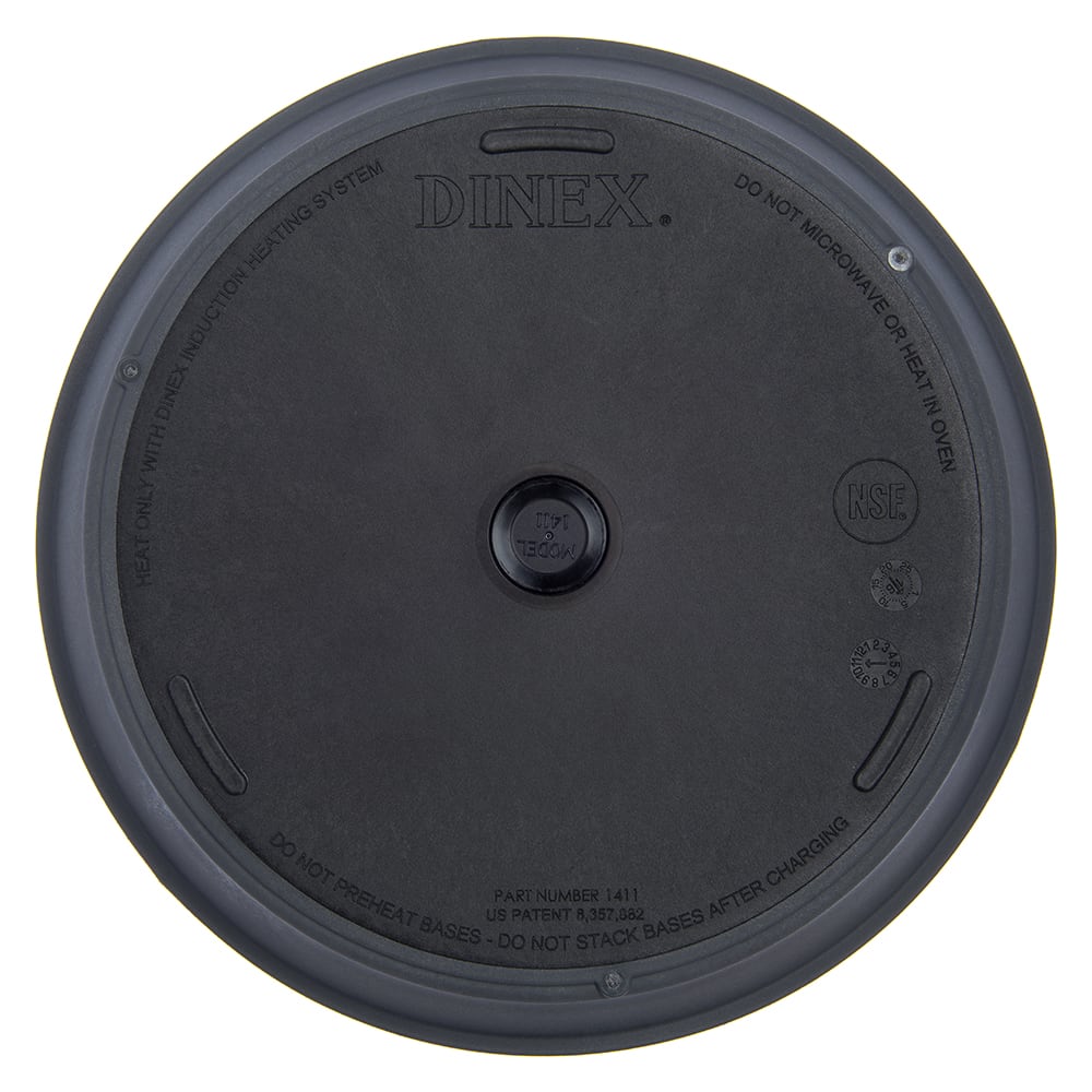 Dinex DX1411044 9 7/10" Round Base for Duratherm™ Induction Charger ...