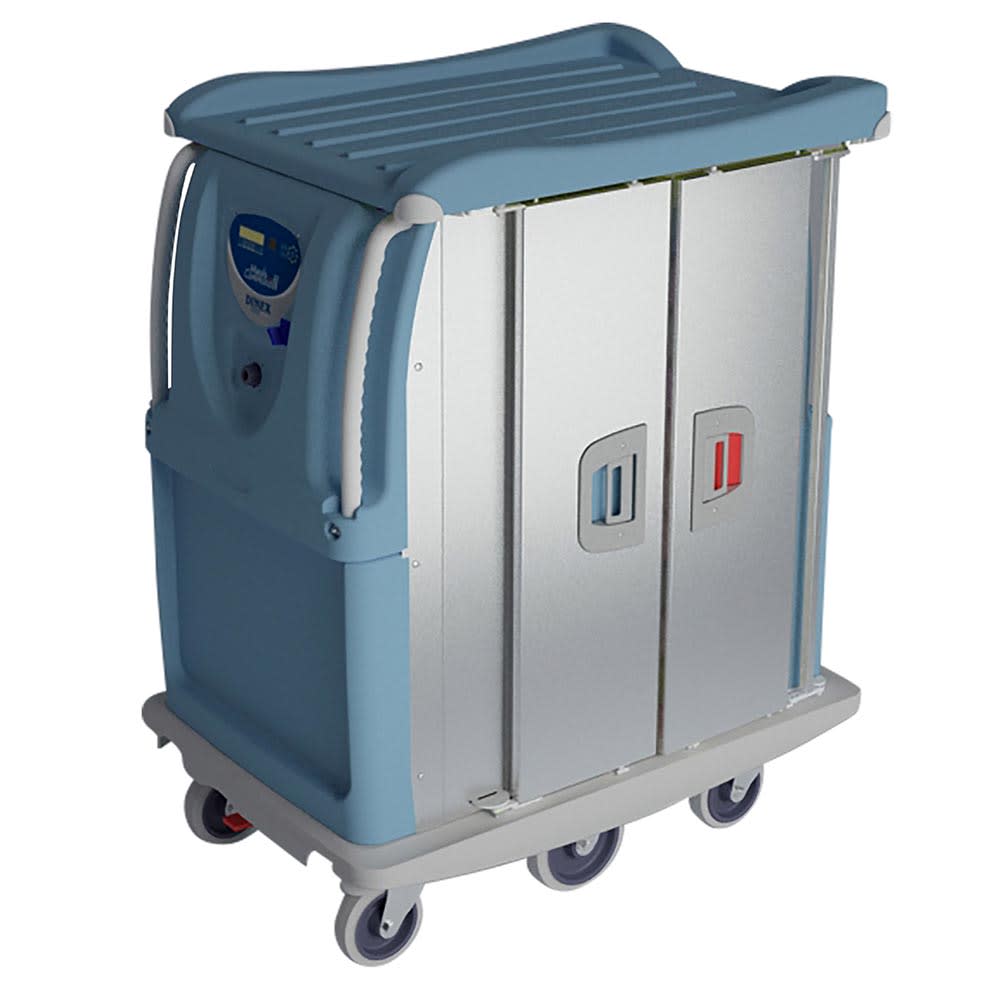 Dinex DXMOCII20 20 Tray Combination Meal Delivery Cart, 120v