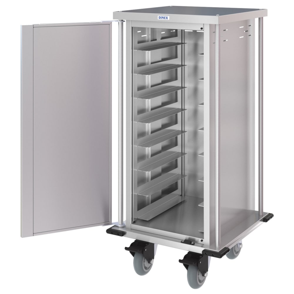Dinex DXPTQC1T1D8 8 Tray Ambient Meal Delivery Cart