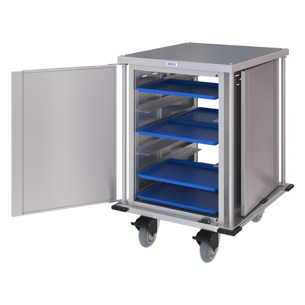 Dinex DXPTQC2T1DPT12 12 Tray Ambient Meal Delivery Cart