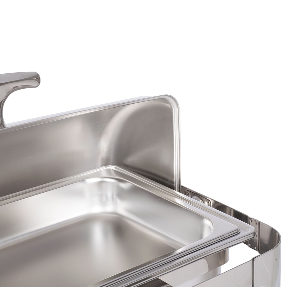 Vollrath T3500 Full Size Chafer w/ Roll-top Lid & Chafing Fuel Heat
