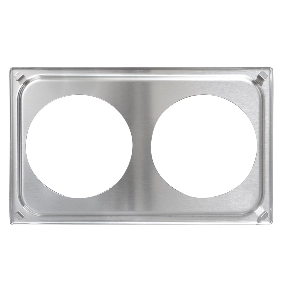 Vollrath 19192 Adapter Plate - (2) 8 3/8" Inset Holes