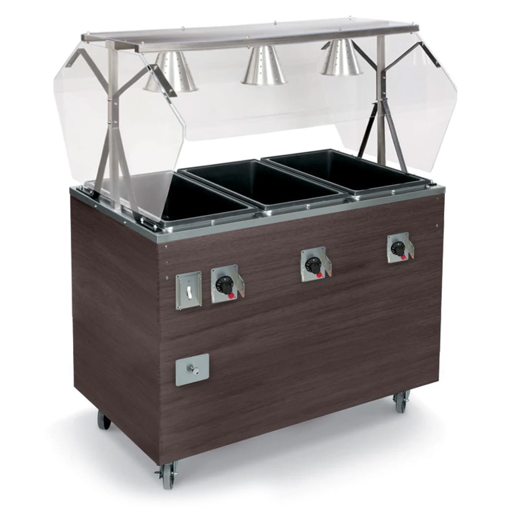 Vollrath 38935 46" Hot Food Table w/ (3) Wells & Enclosed Base, 120v