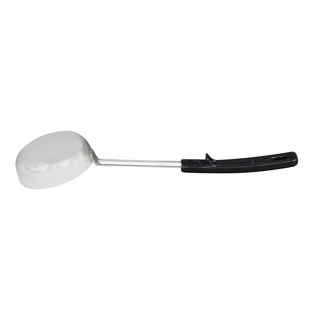 Vollrath 61182 8 oz Solid Spoodle - Black Poly Handle, Stainless
