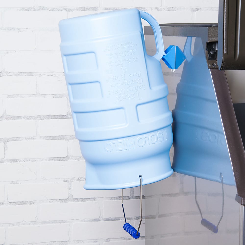 Vollrath 7001 Round Ice Tote w/ 5 3/4 gal Capacity, Blue