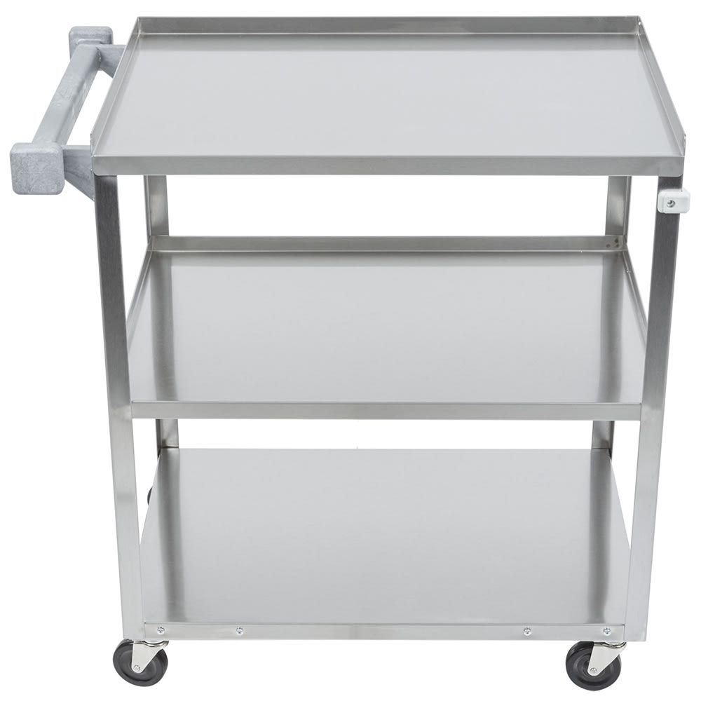 Vollrath 97126 3 Level Stainless Utility Cart w/ 400 lb Capacity ...