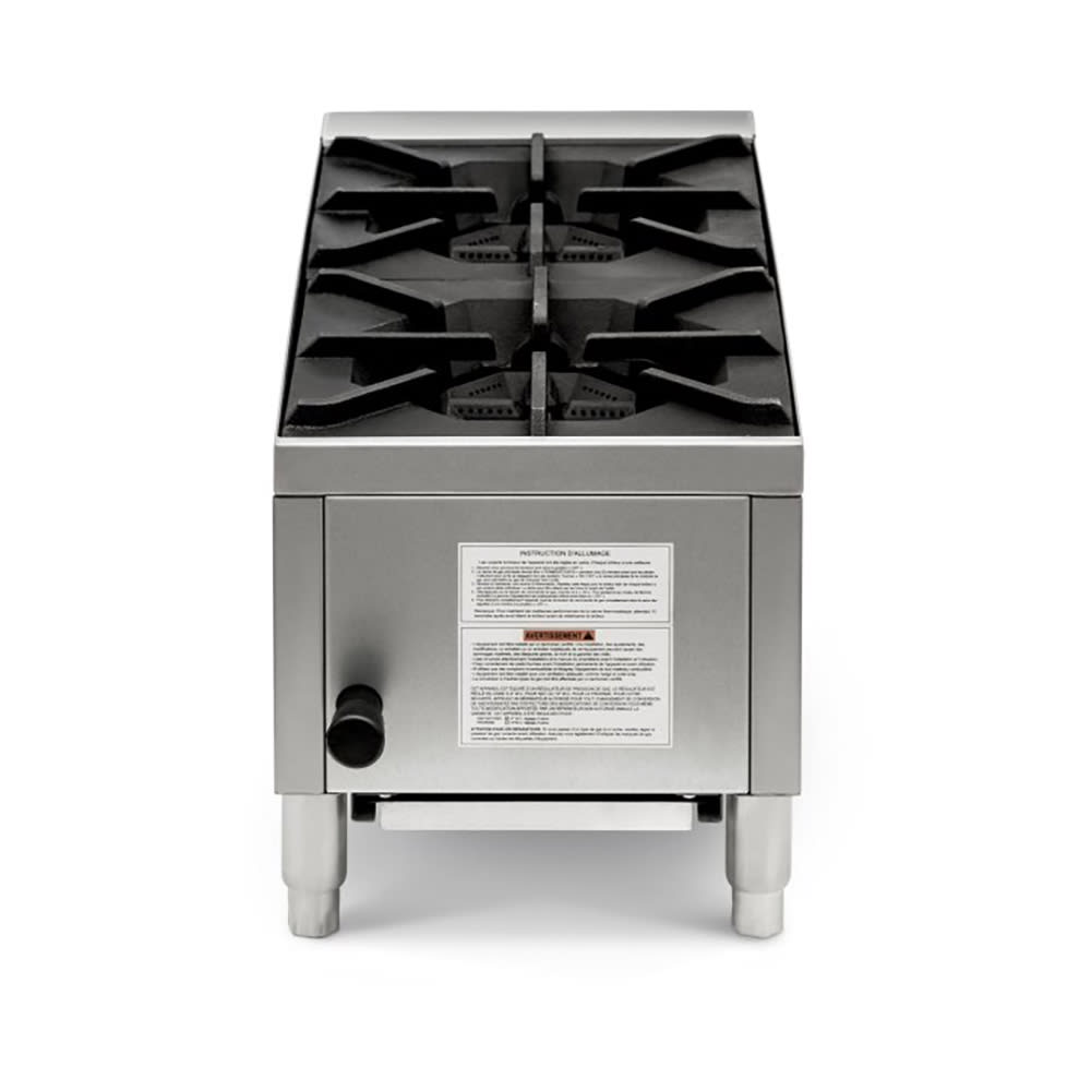 Vollrath HPG2-12 12" Countertop Manual Gas Commercial Hotplate ...