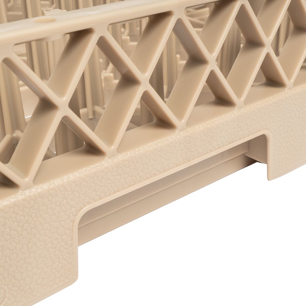 Vollrath TR3 Full-Size Dishwasher Peg Rack - 9 Rows, Beige