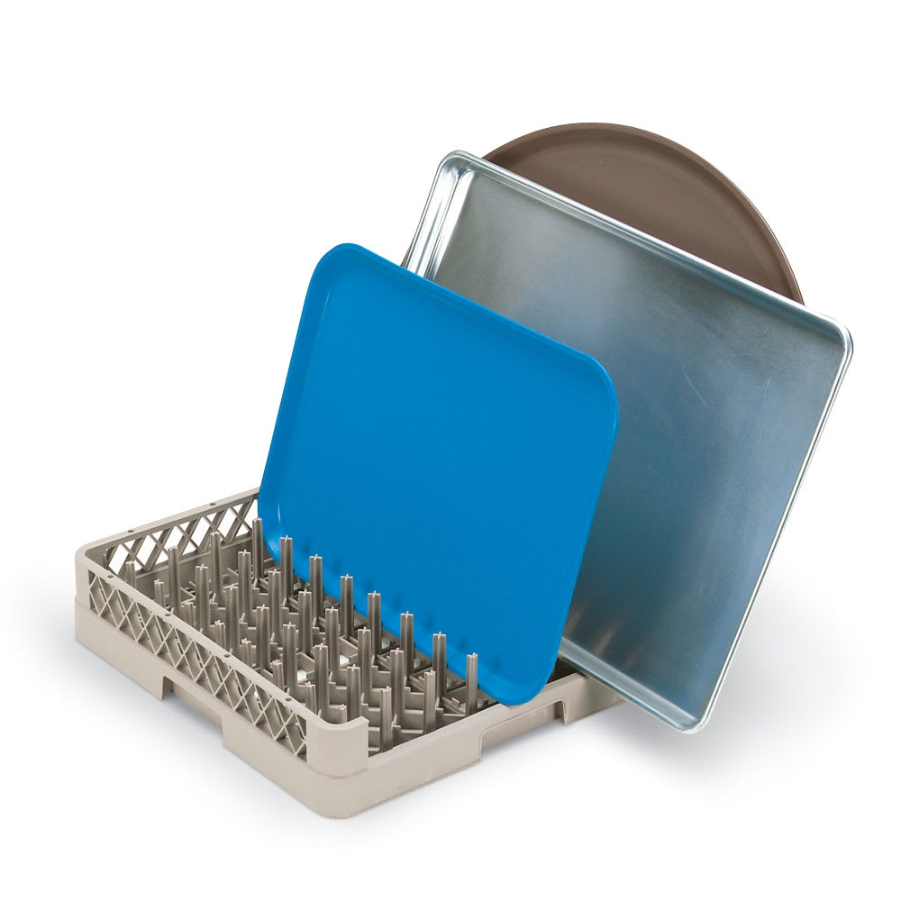 Vollrath TR30 Full-Size Dishwasher Plate/Tray Rack - Open End, Bottom ...