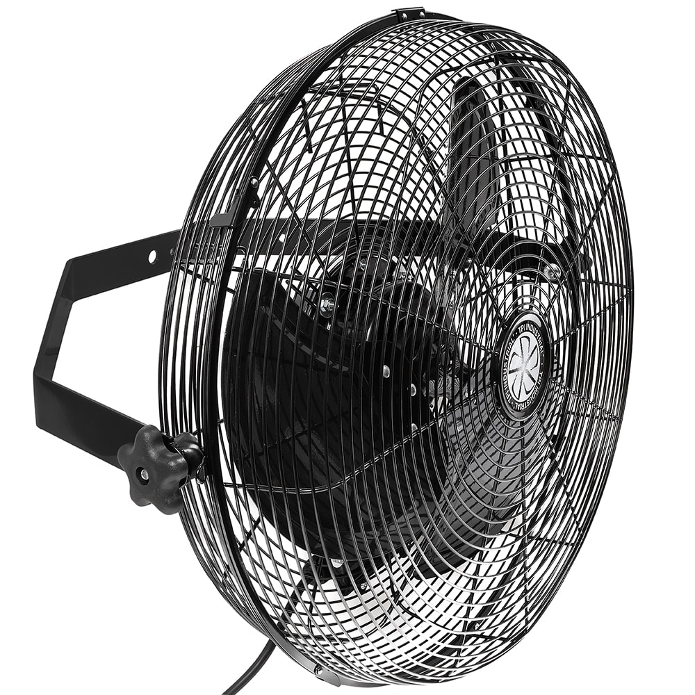 TPI U18TE-HD 18" Heavy Duty Utility Fan w/ 3 Speeds - Black, 120v