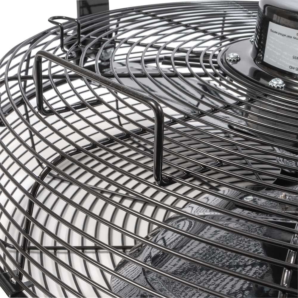 TPI U18TE-HD 18" Heavy Duty Utility Fan w/ 3 Speeds - Black, 120v