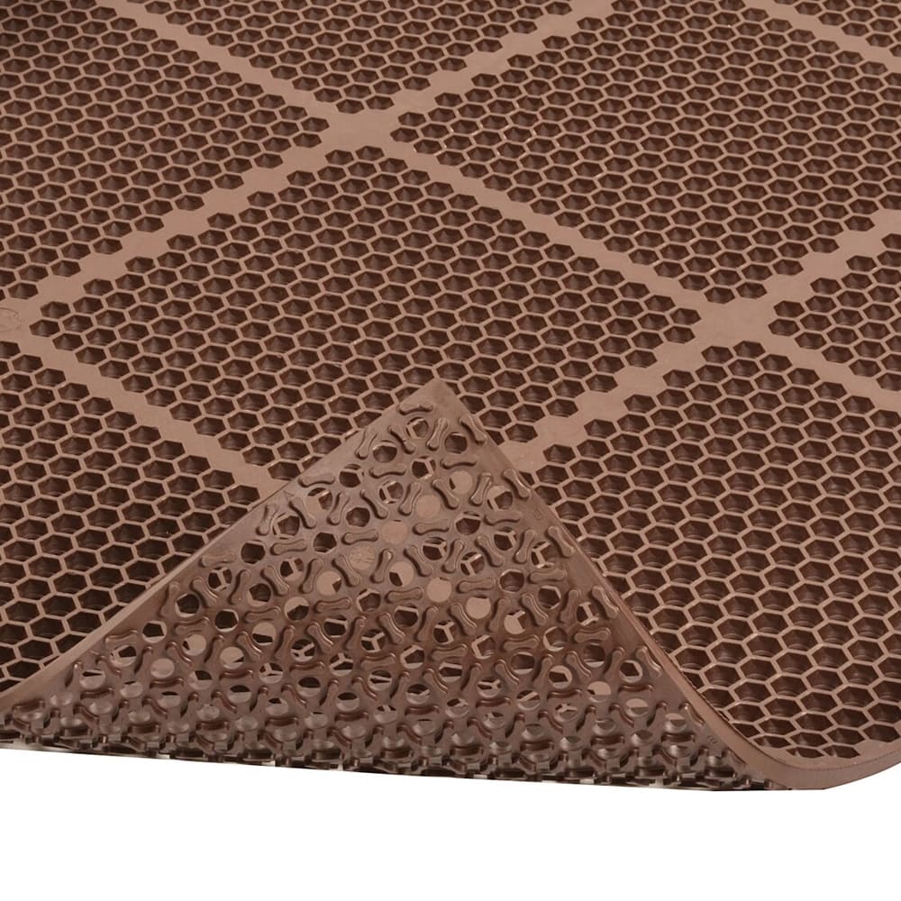 NoTrax T15U0032BR Optimat Grease-Resistant Floor Mat, 36 x 24 in, 1/2 ...