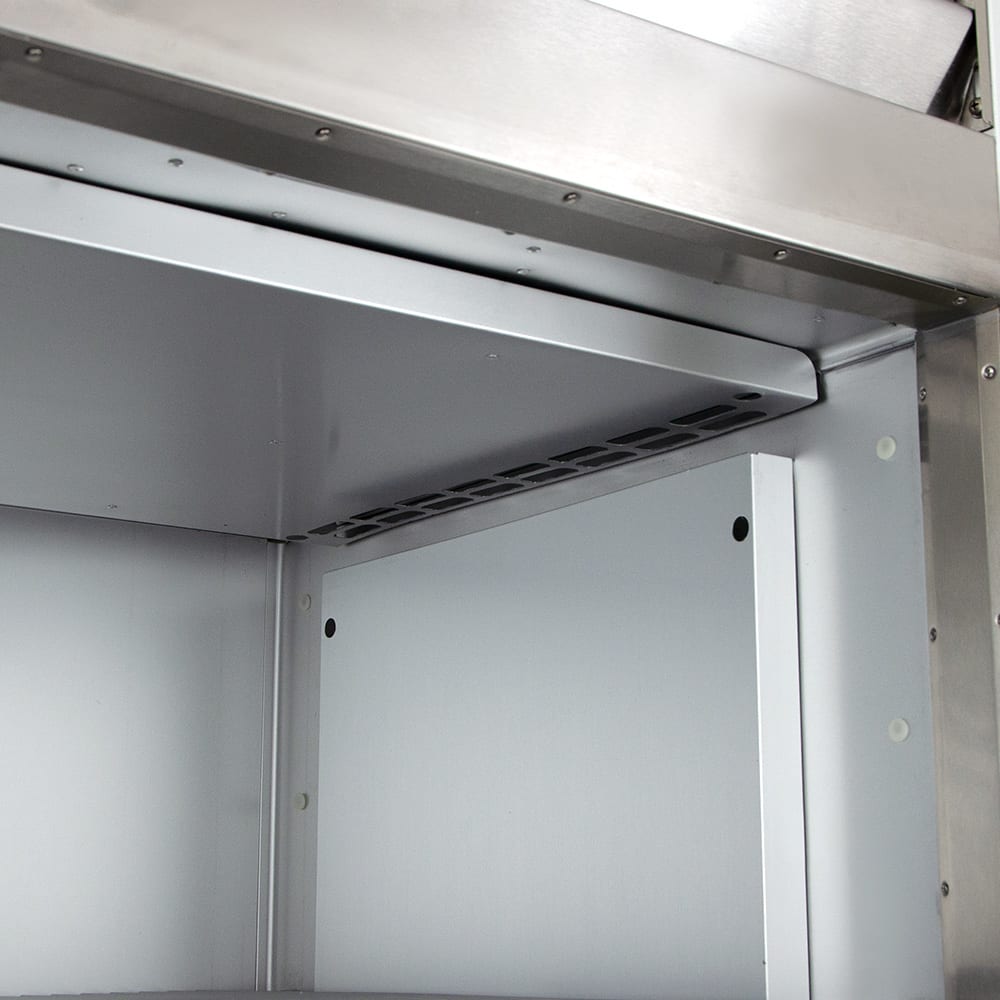 Traulsen G20010 52 1/10" Two Section Reach In Refrigerator, (2) Left ...