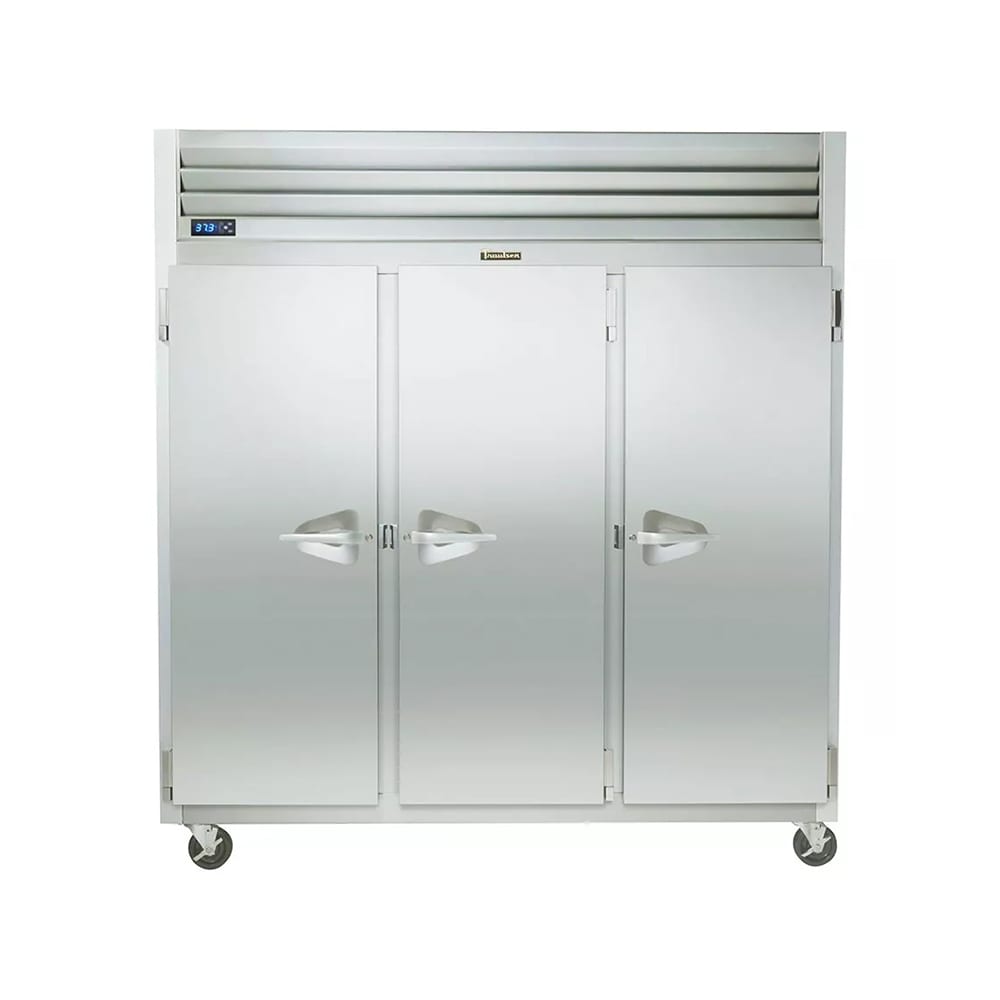 Traulsen G30010 76 3 10 Three Section Reach In Refrigerator 3 Left