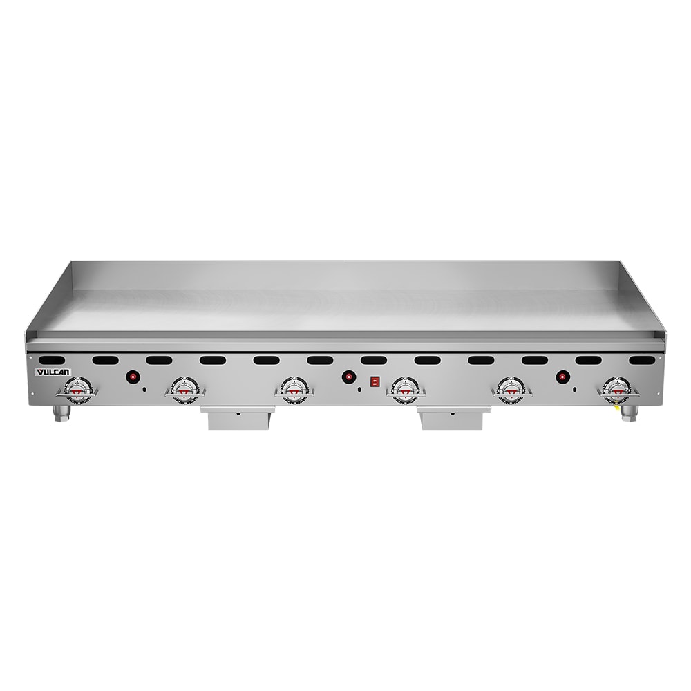 Vulcan 972RX 72" Gas Griddle w/ Thermostatic Controls - 1" Steel Plate ...