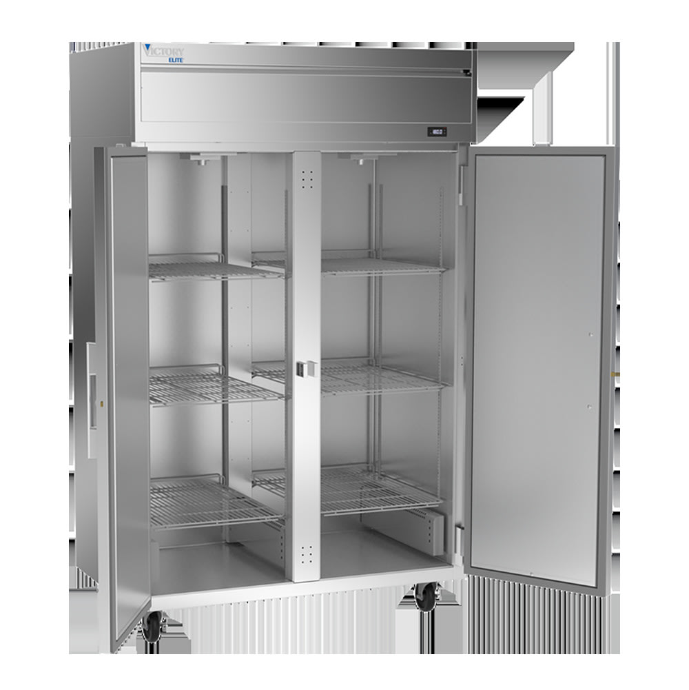 Victory Refrigeration VEHSA-2D-SD Non-Insulated Mobile Warming Cabinet ...