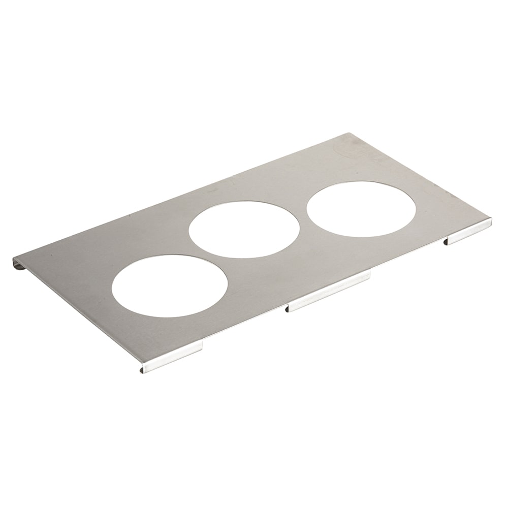 Tablecraft 10817 3 Hole Template for 19 & 36 oz Carafes - Fits 1/3 Size ...