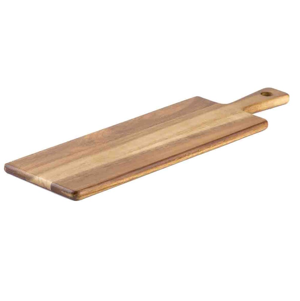 Tablecraft 11292 Rectangular Serving Paddle - 20" x 6", Acacia Wood