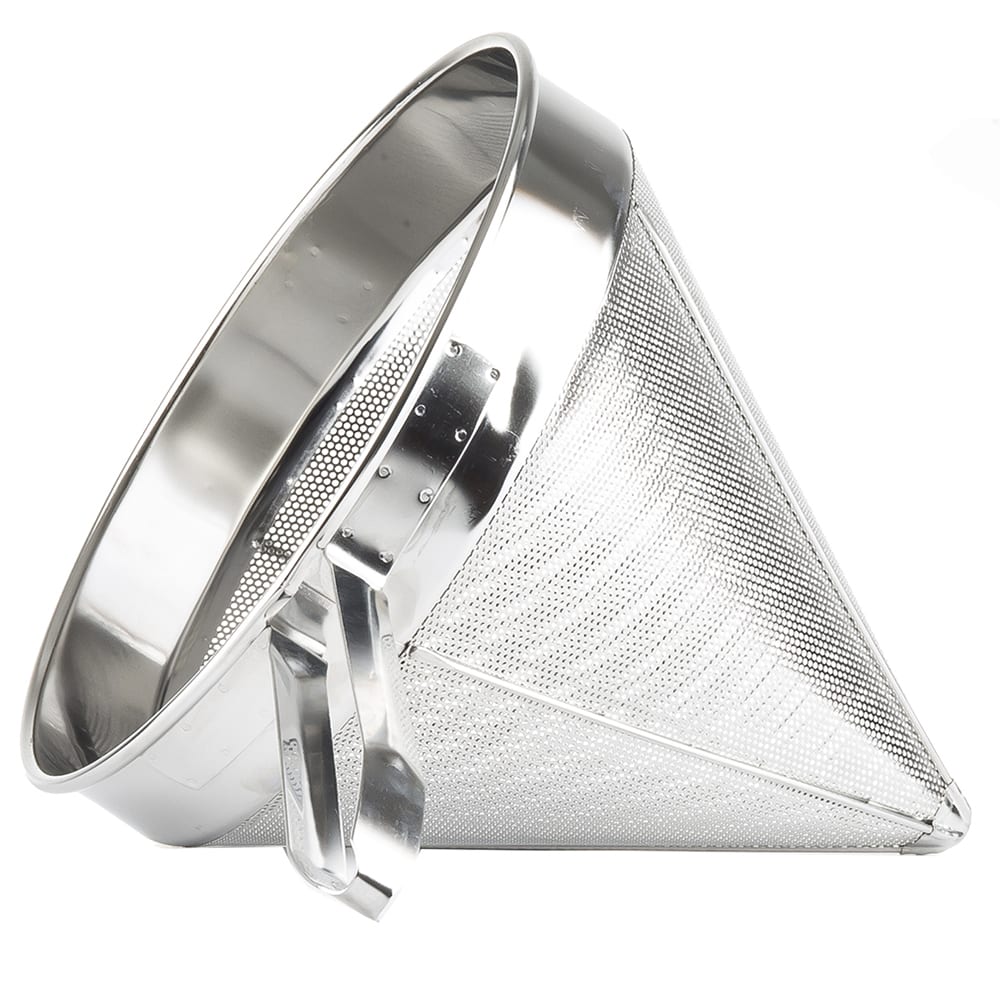 Tablecraft 1712 12" Fine China Cap Strainer, Stainless