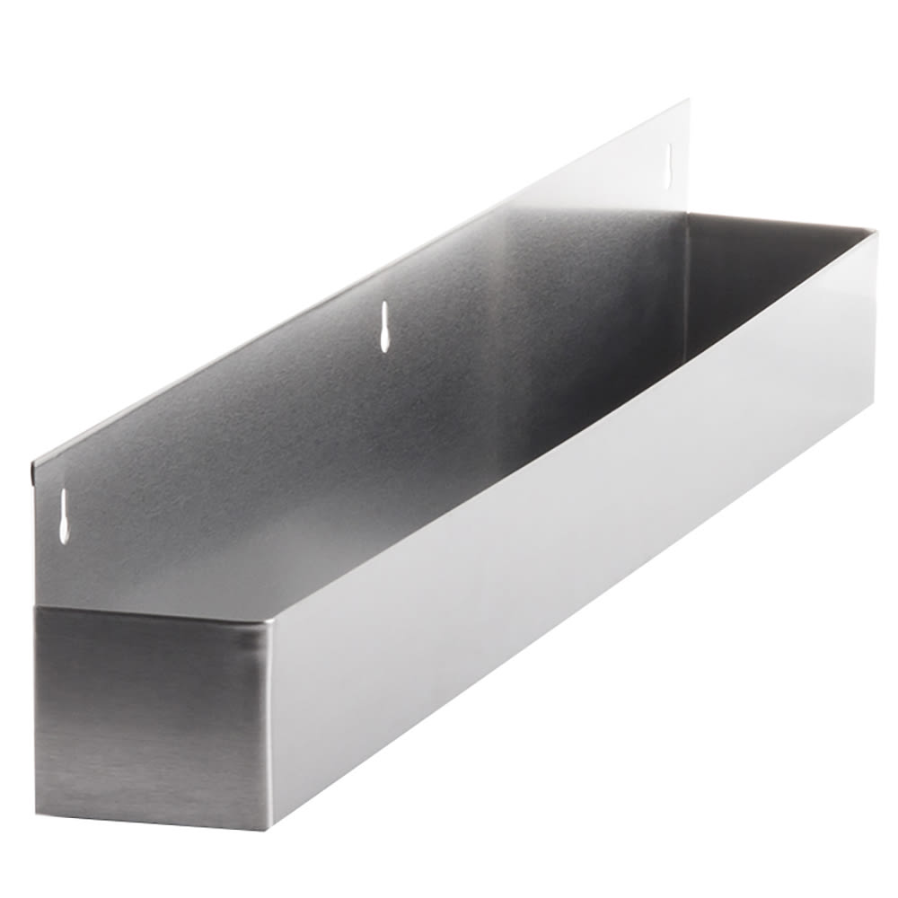 Tablecraft 5142 42" Single Stainless Speed Rail, Holds 10 Quart/Liter ...