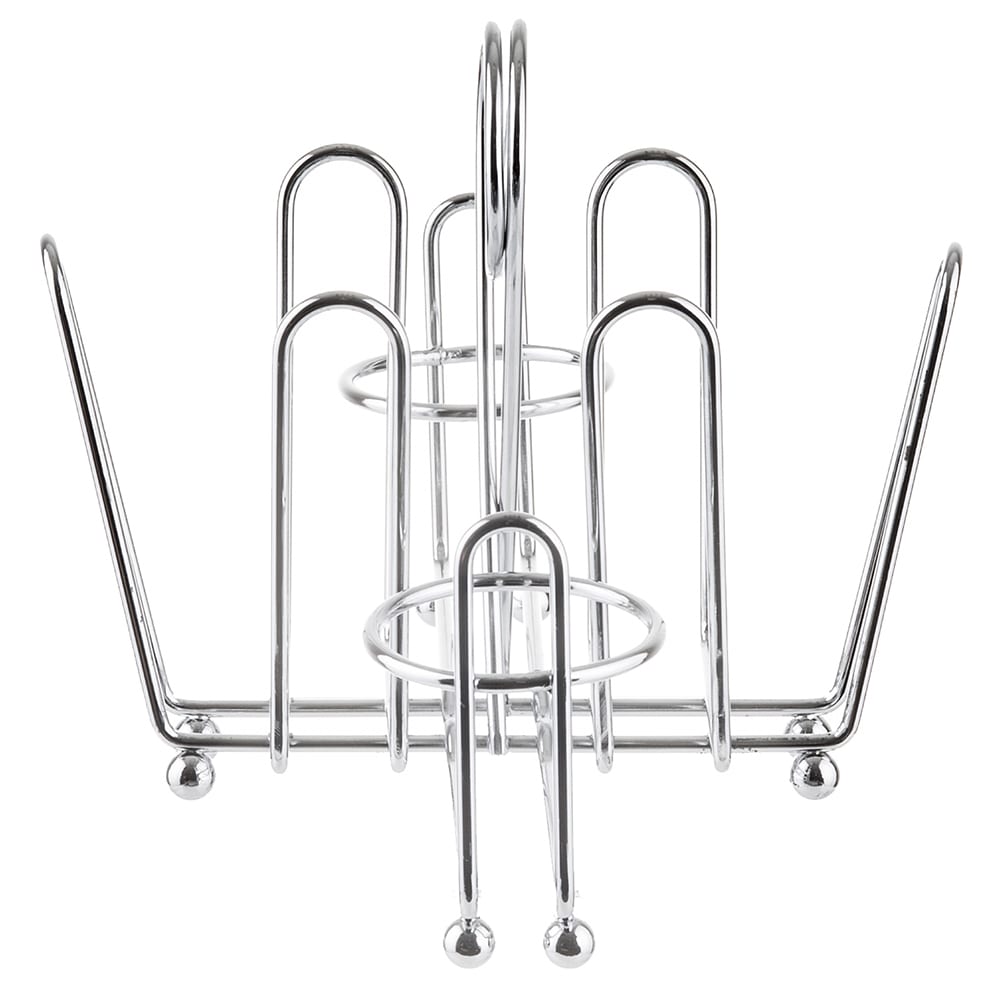 Tablecraft 591C Wire Combo Condiment Rack for (2) Shakers & Packets ...