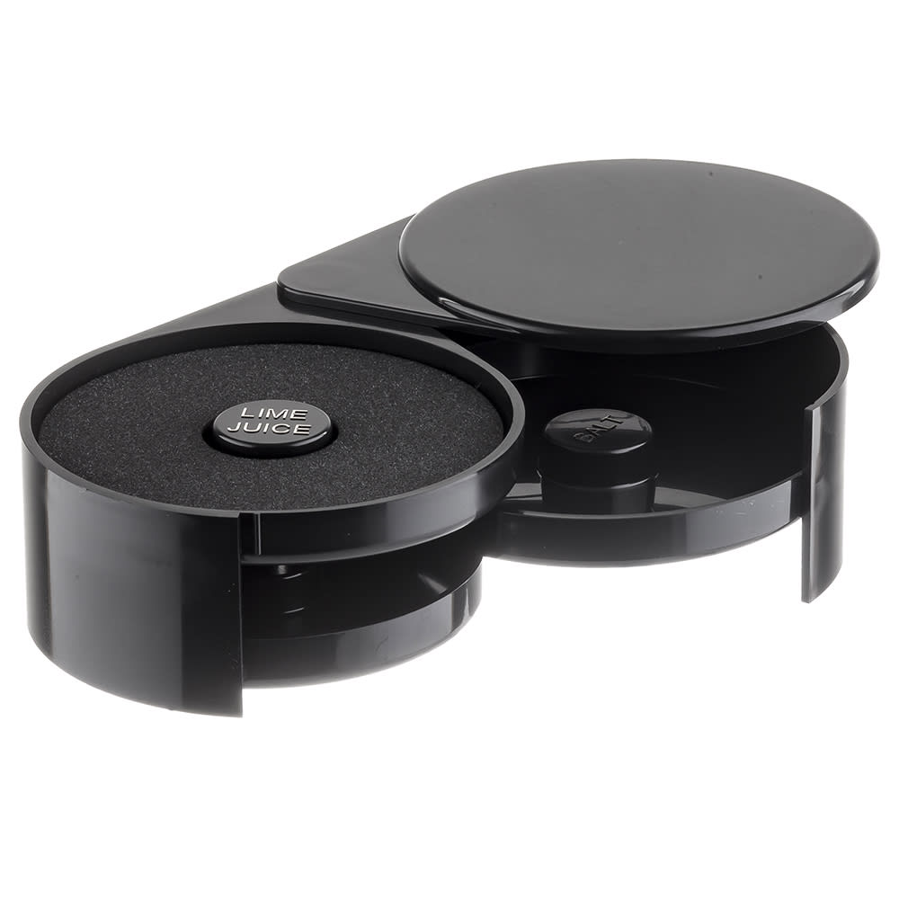 Tablecraft 666 Glass Rimmer w/ 3 ABS, Swing Out Trays