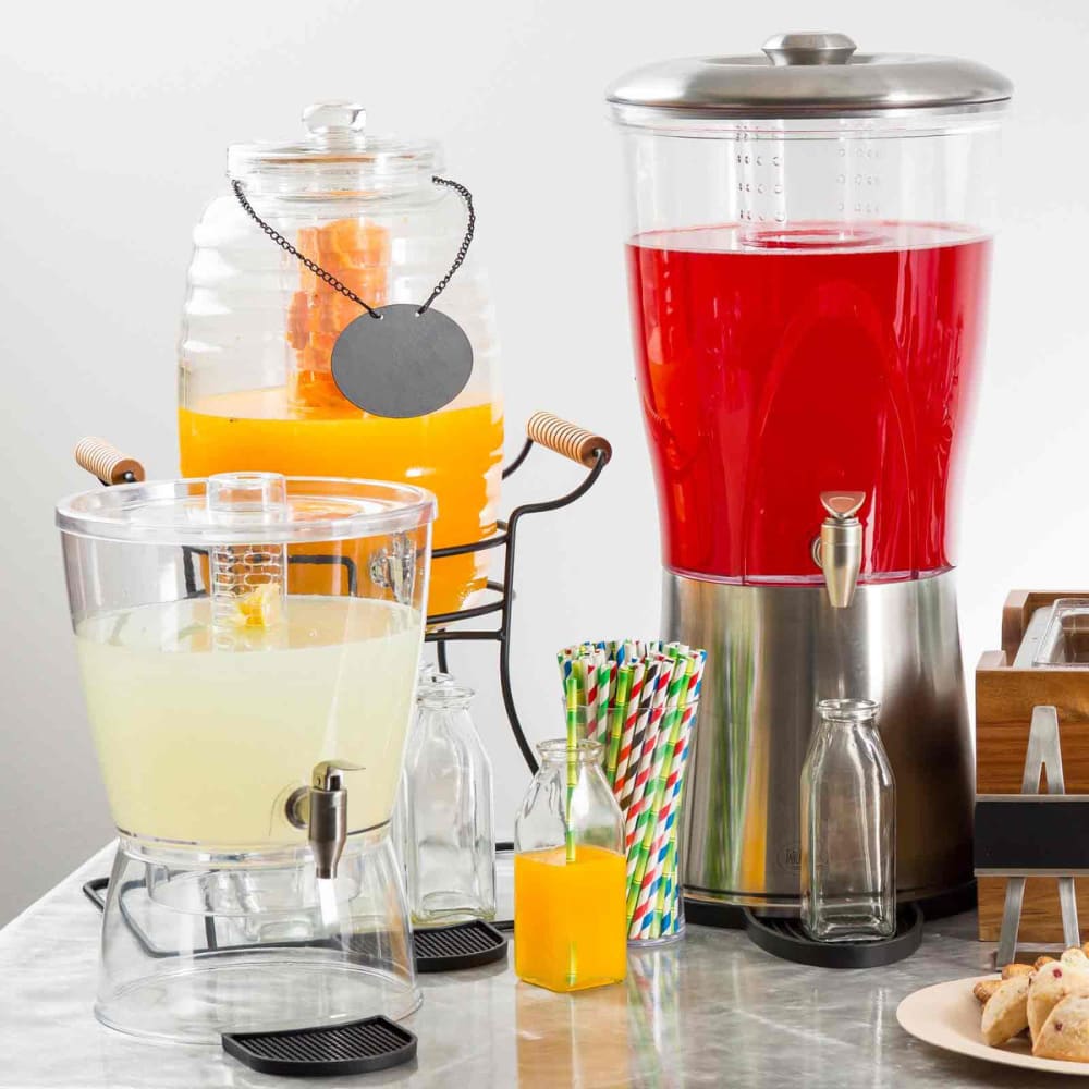 Tablecraft BAD1500 1 1/2 gal Beverage Dispenser w/ Infuser - Plastic, Clear