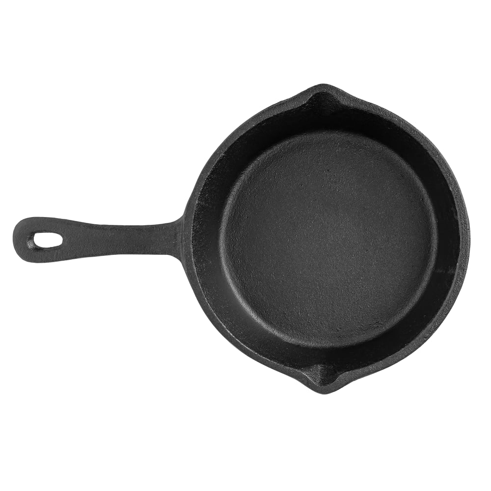 Tablecraft CW30108 5 1/4" Mini Round Skillet, Cast Iron