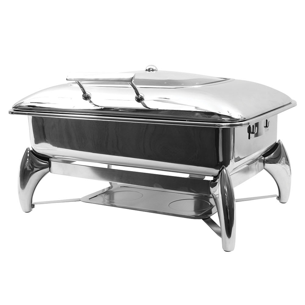Tablecraft CW40175 Full Size Chafer w/ Hinged Lid & Chafing Fuel Heat