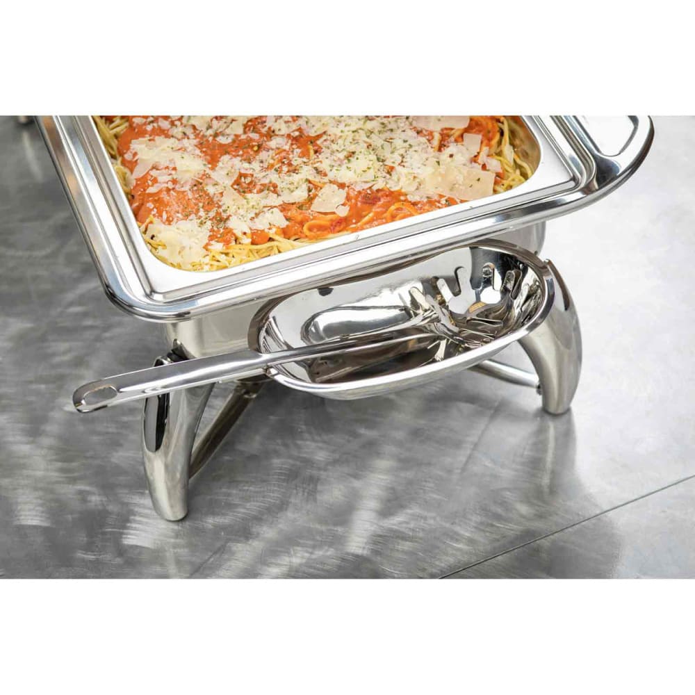 Tablecraft CW40175 Full Size Chafer w/ Hinged Lid & Chafing Fuel Heat