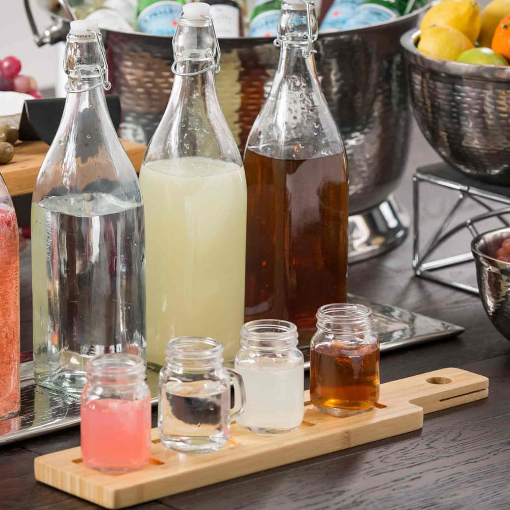 Tablecraft FLIGHT1 Wood Flight Paddle - 17" x 4" x 5/8", Holds (4 ...