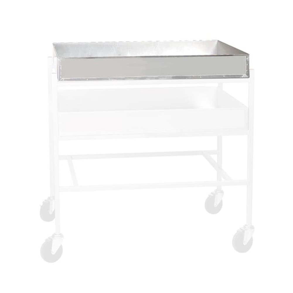 Gold Medal 2166 Regular Caramel Corn Cooling Pan - Anodized Aluminum