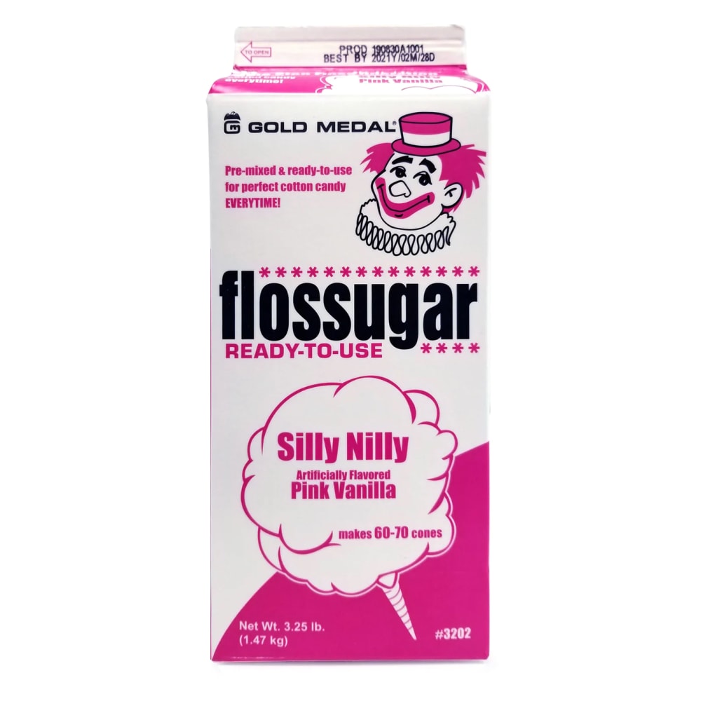 Gold Medal 3600 Boo Blue/Silly Nilly Cotton Candy Flossugar Combo Pack