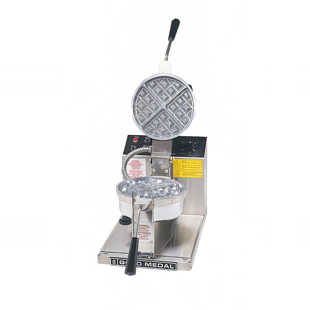 Gold Medal 5042 Single Classic Belgian Waffle Maker w/ Removable ...
